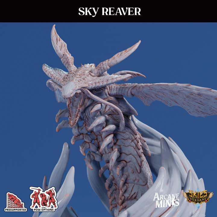 3D Printable Sky Reaver by Sordane Publishing