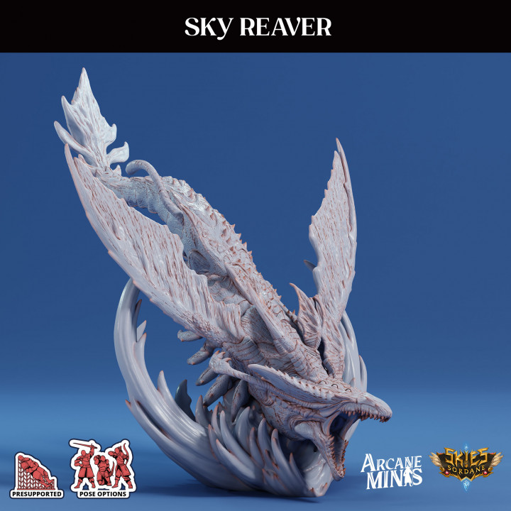 3D Printable Sky Reaver by Sordane Publishing