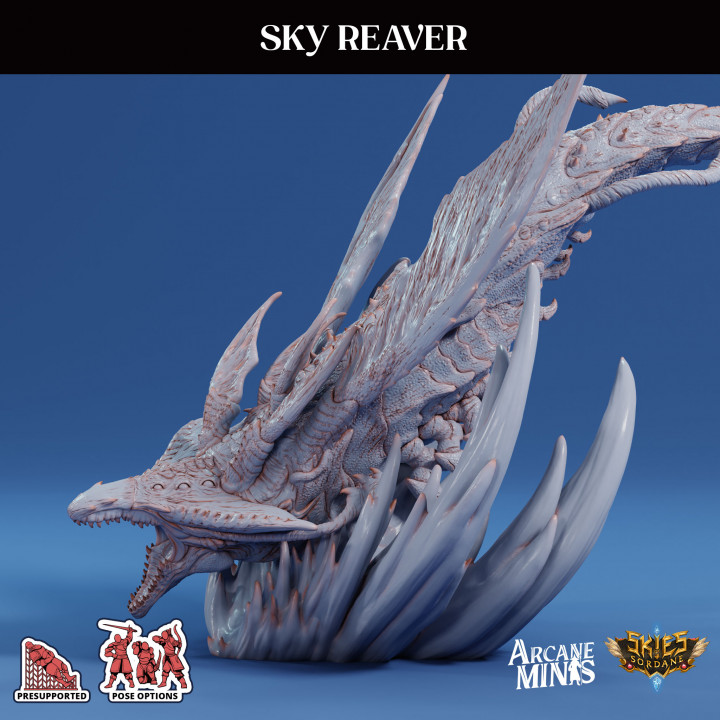 3D Printable Sky Reaver by Sordane Publishing