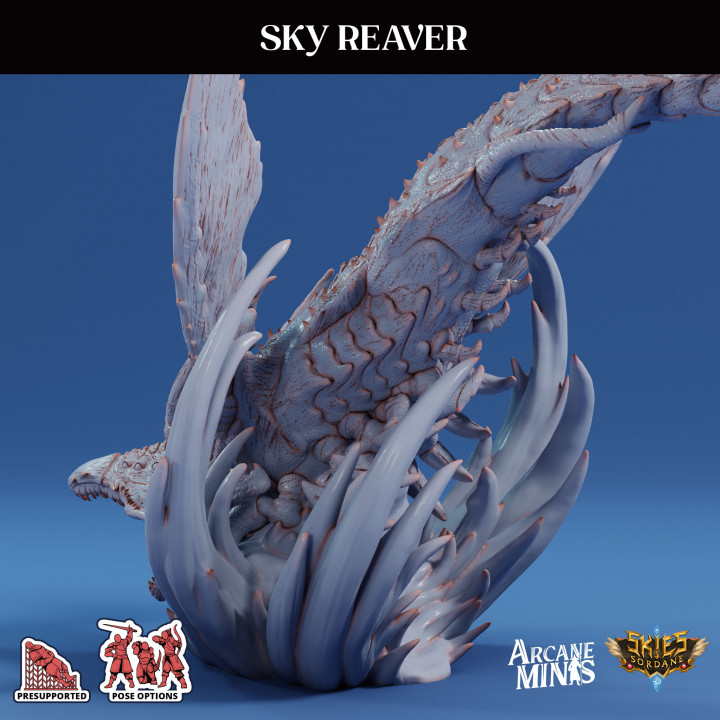 3D Printable Sky Reaver by Sordane Publishing