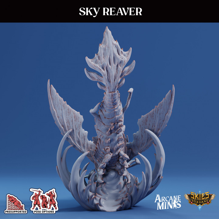 3D Printable Sky Reaver by Sordane Publishing