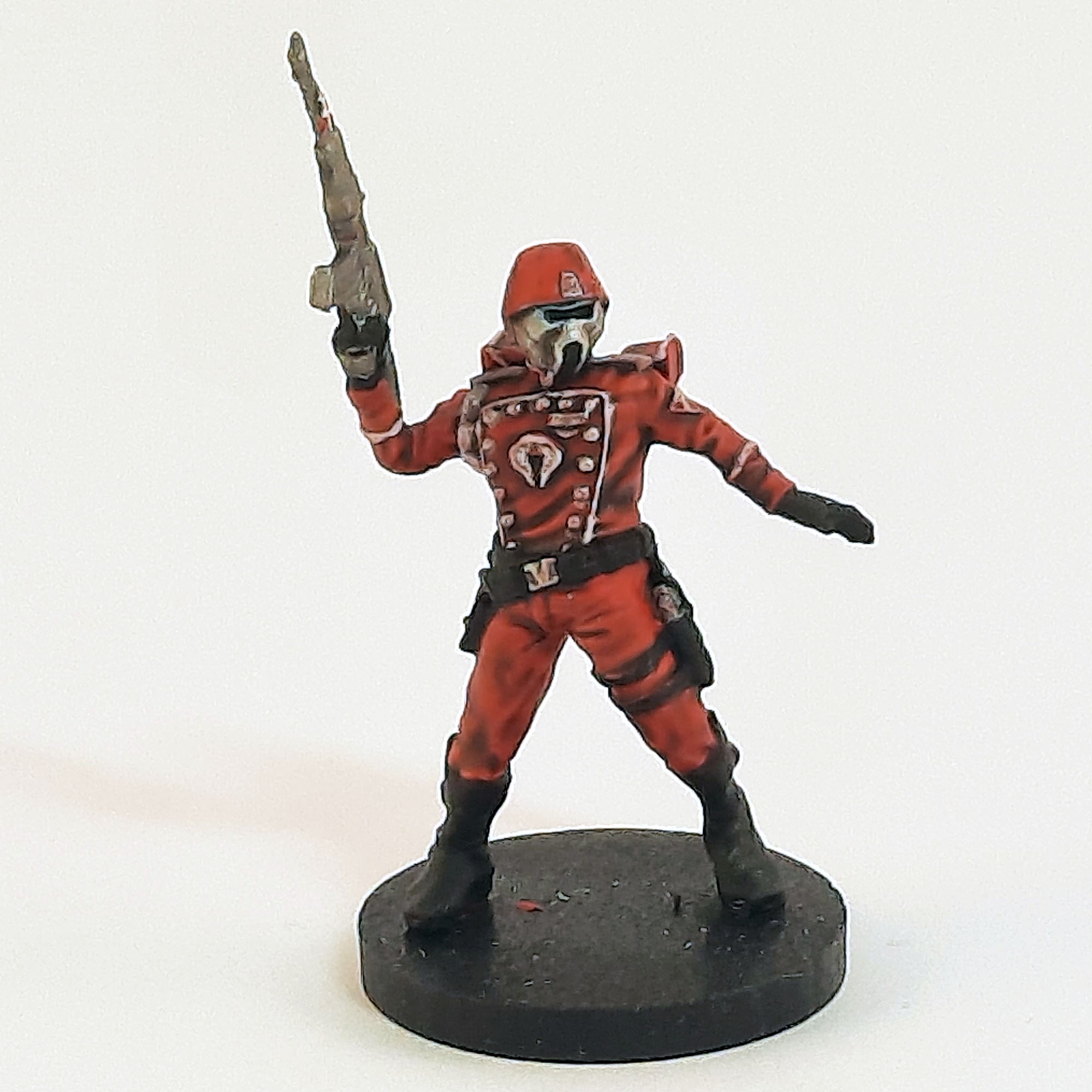 3D Printable Elite 'Cartoon' Guardsmen, Pose 3 by Dark-Platypus Studio