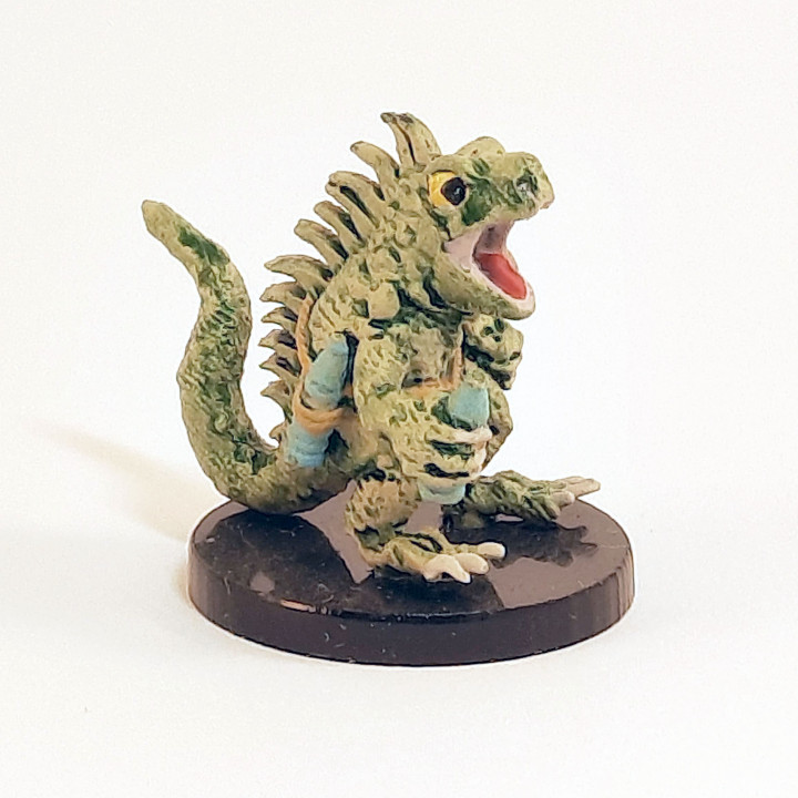 3D Printable Zihans, Mutant Iguana LizardFolk by Dark-Platypus Studio