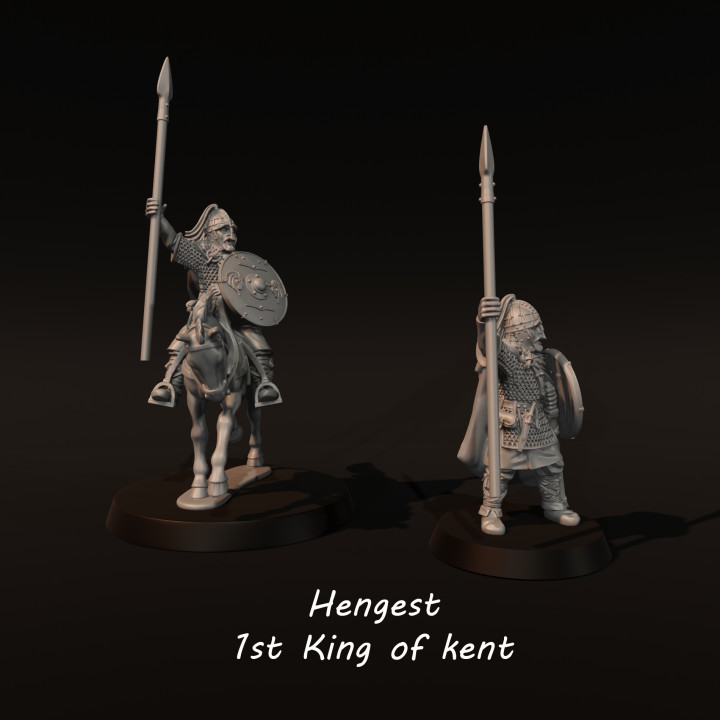 3D Printable Hengest by Medbury Miniatures