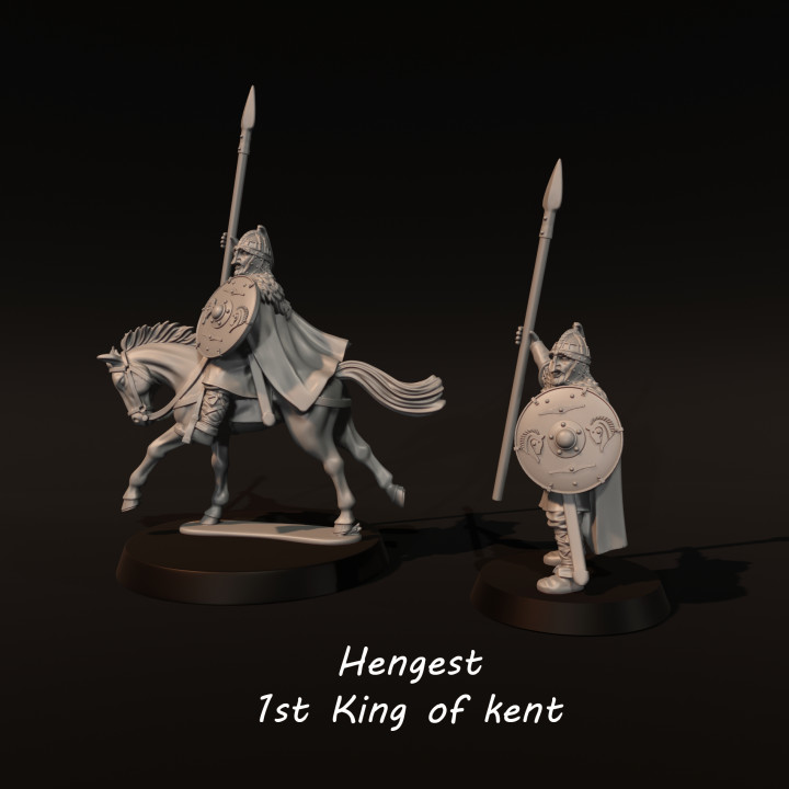 3D Printable Hengest by Medbury Miniatures