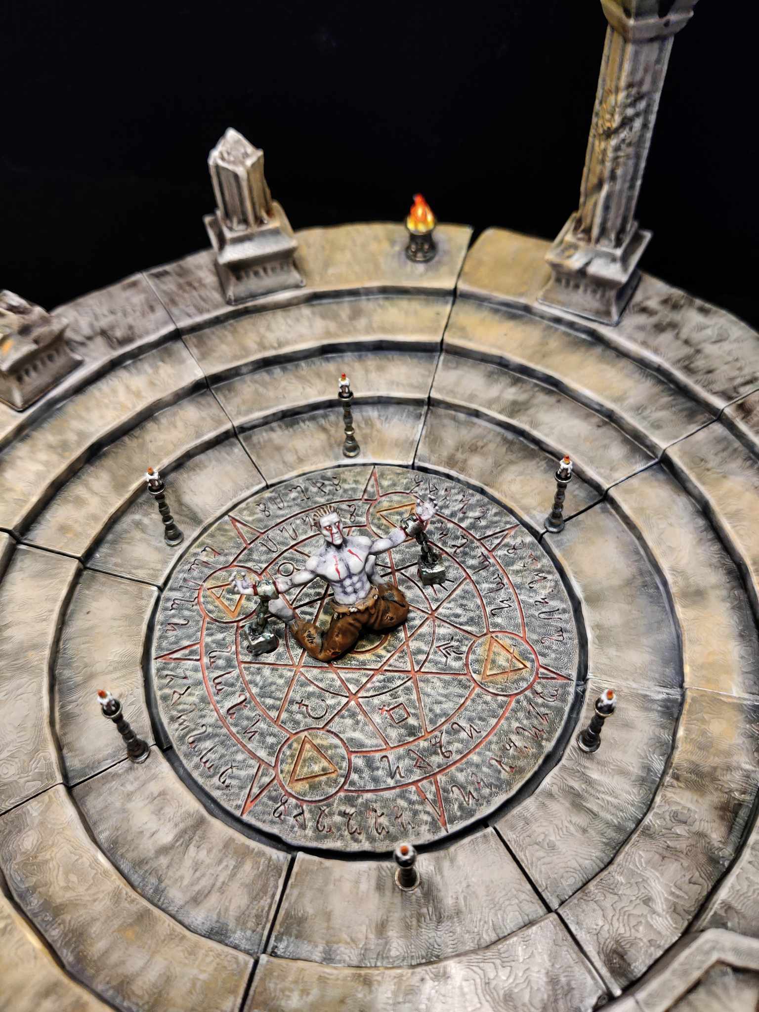 3D Printable OpenForge Magic Circles by Devon Jones