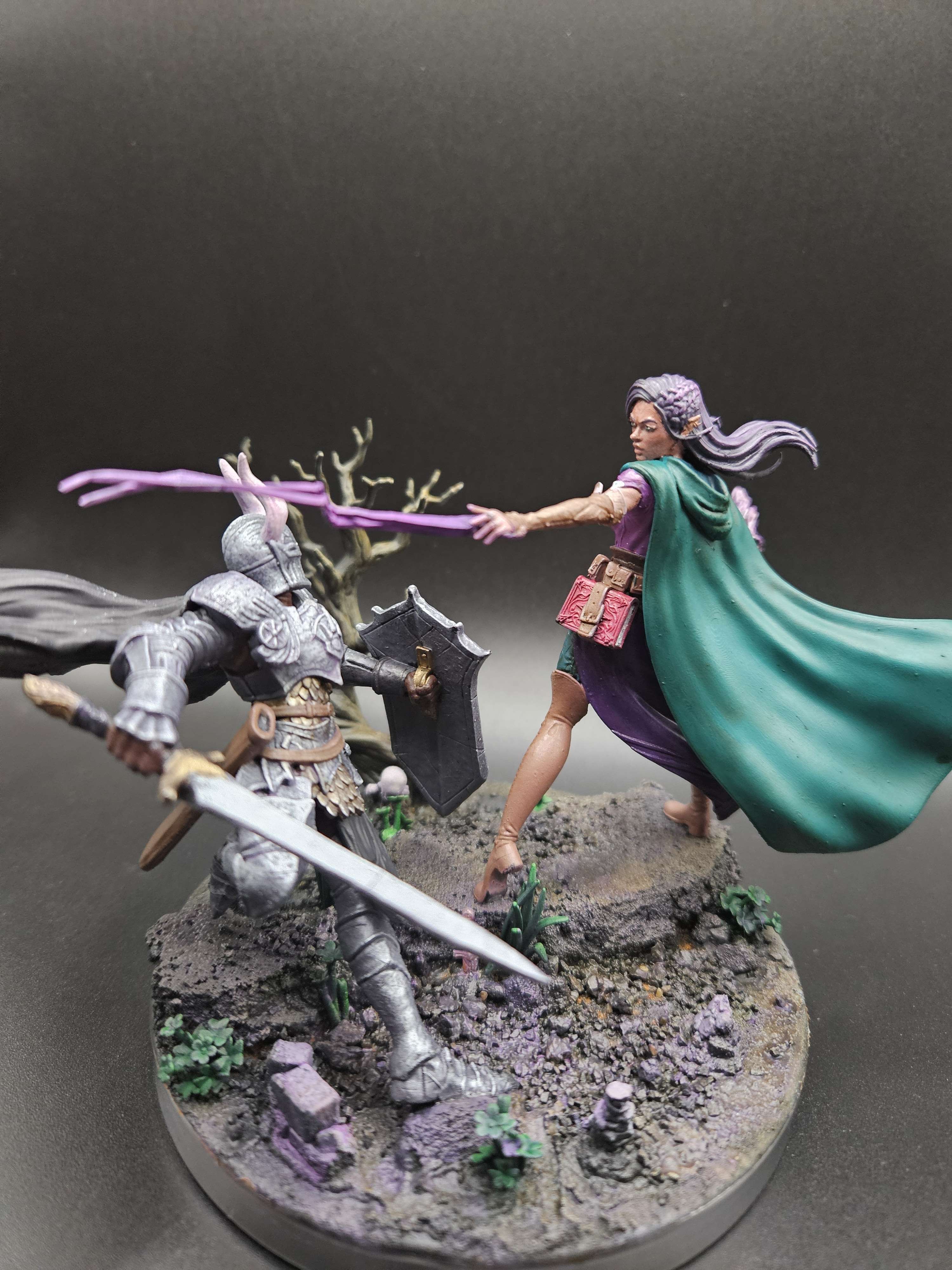 3D Printable Aimer, Human Knight by Flesh of Gods