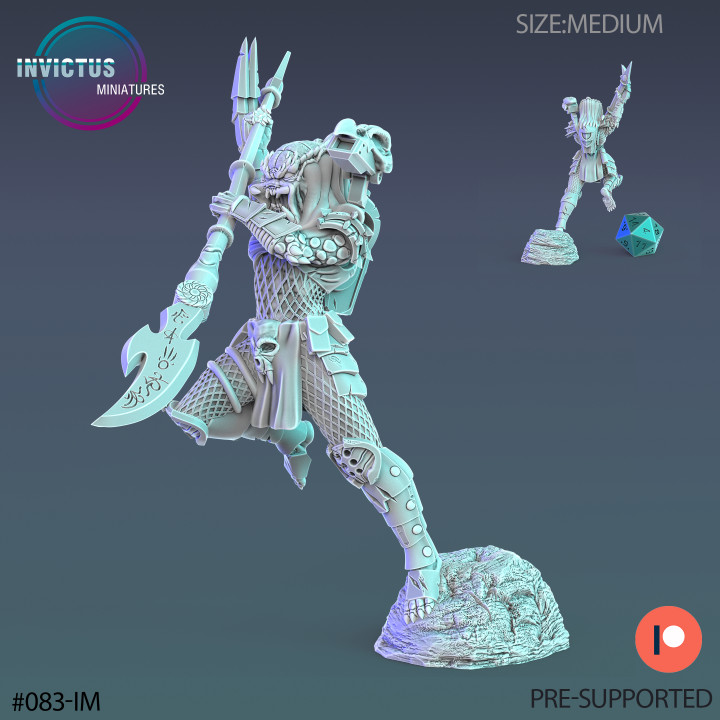 3D Printable Space Hunter Jump / Soldier Squad Officer / Cyberpunk ...