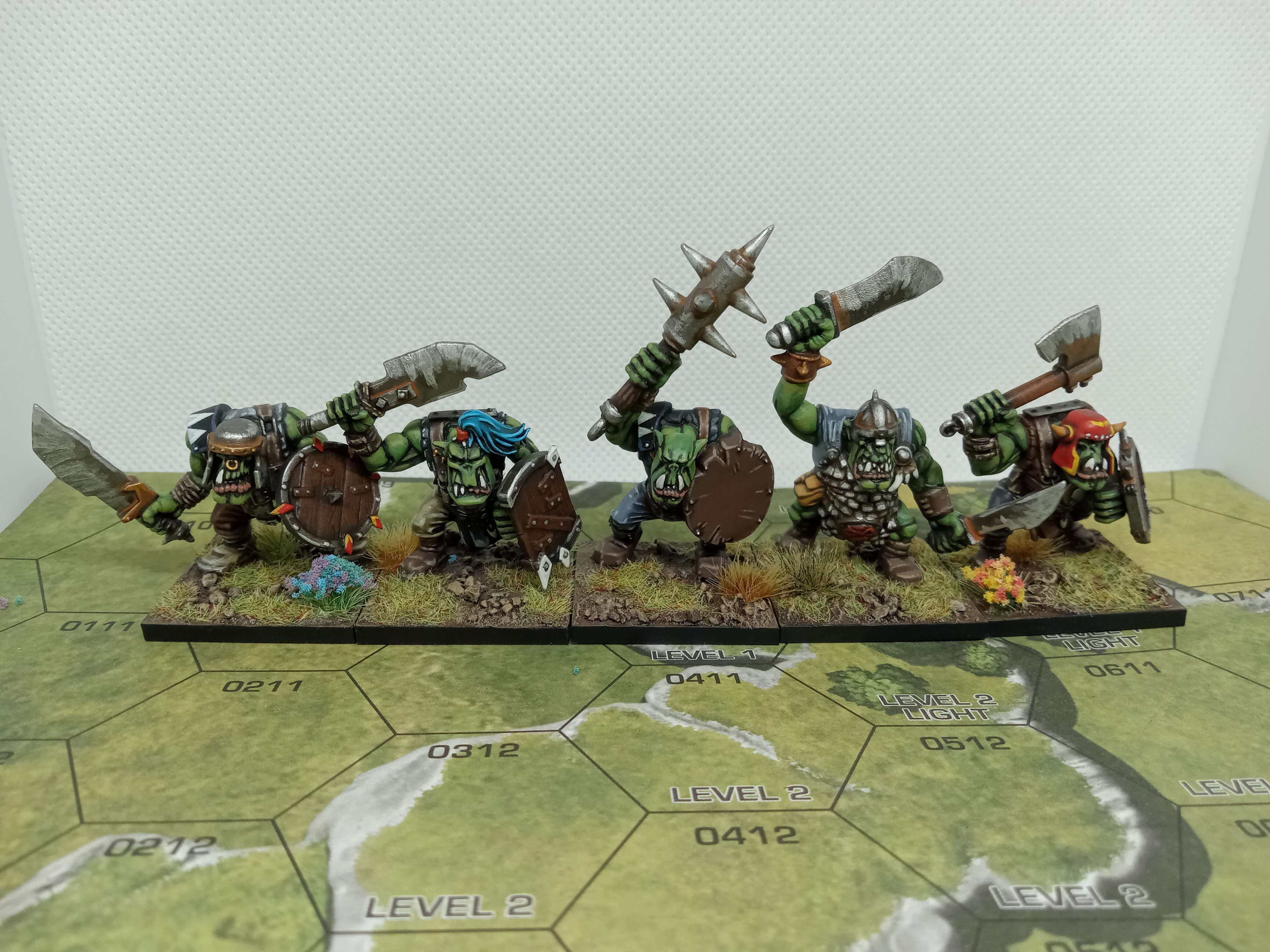 3D Printable Orc shields by Kurpa Miniatures