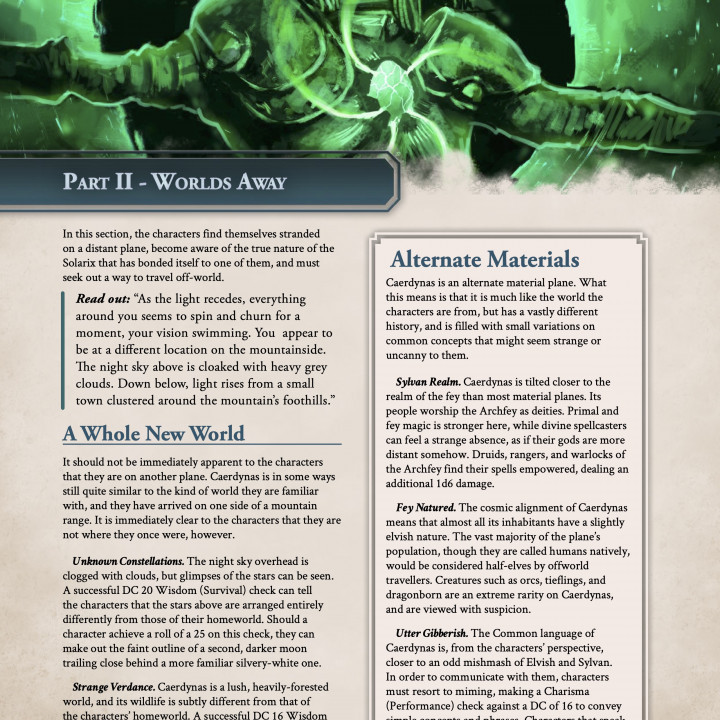 3D Printable PDF - Void Stalkers (5e Adventure) by Mammoth Factory