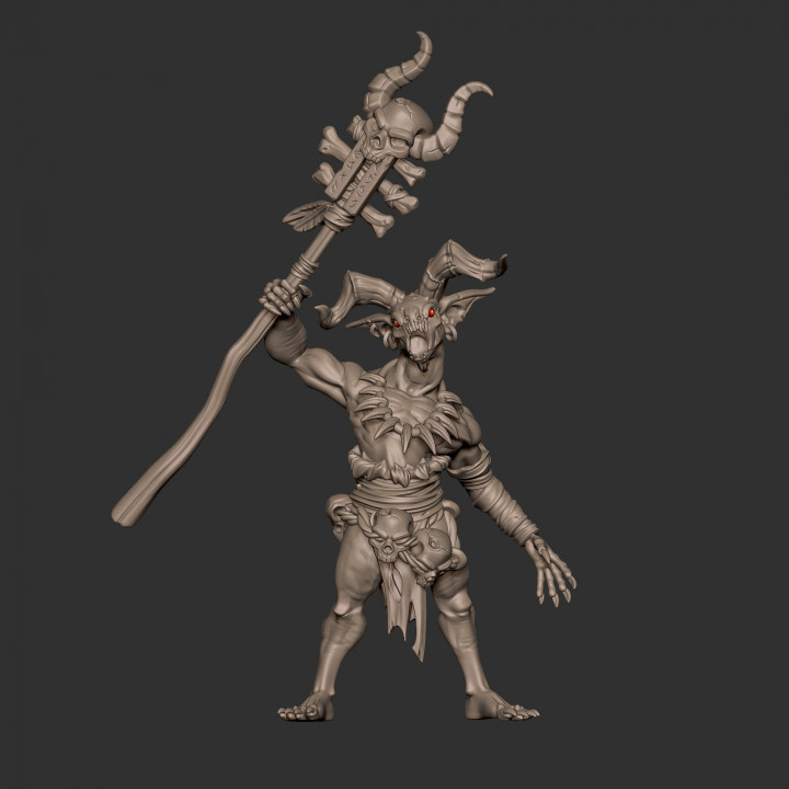 3D Printable Fallen Shamans (2 Models) by Bite the Bullet