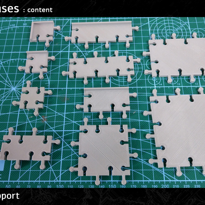 3D Printable Modular regimental base by Suhland Workshop