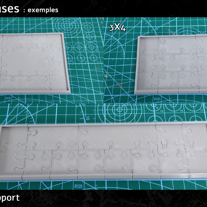3D Printable Modular regimental base by Suhland Workshop