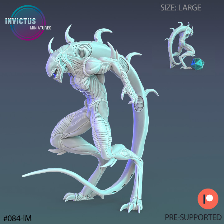 3D Printable Cosmic Beast Set / Space Creature / War Infantry ...