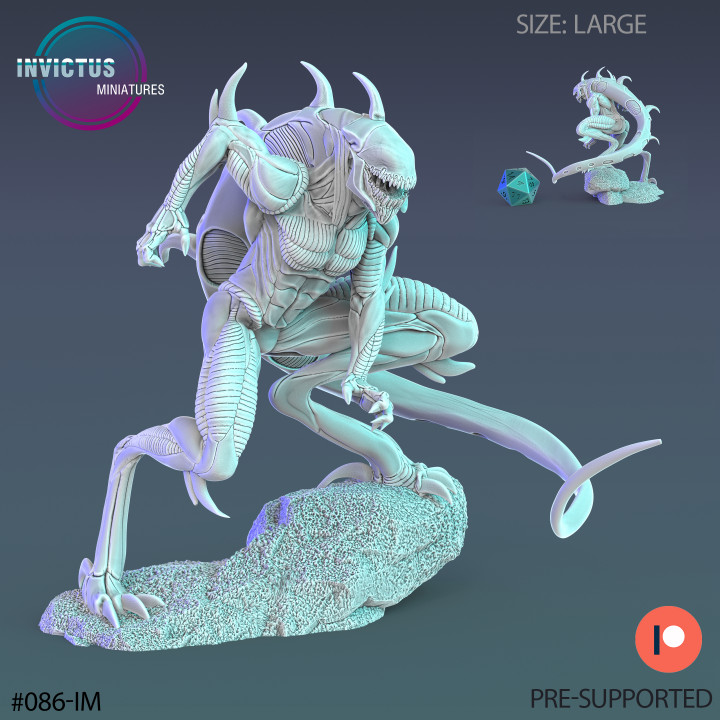3D Printable Cosmic Beast Set / Space Creature / War Infantry ...