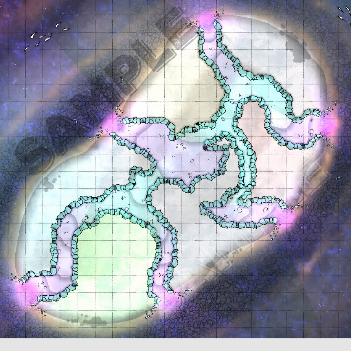 3D Printable Astral Map Set (AM) by August McDaniel