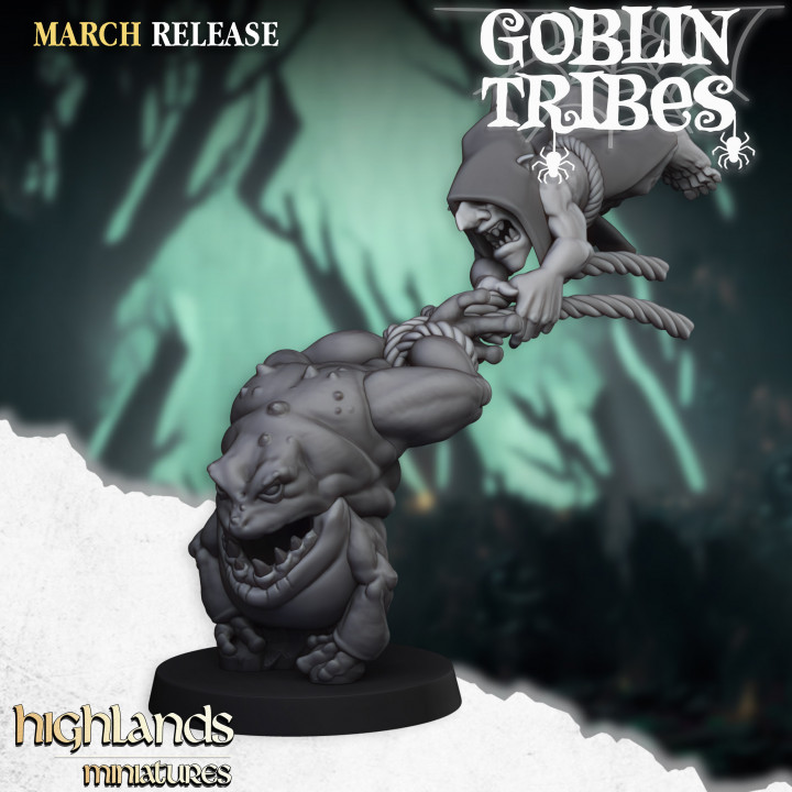 3D Printable Swamp Goblins Herd - Highlands Miniatures by Highlands ...