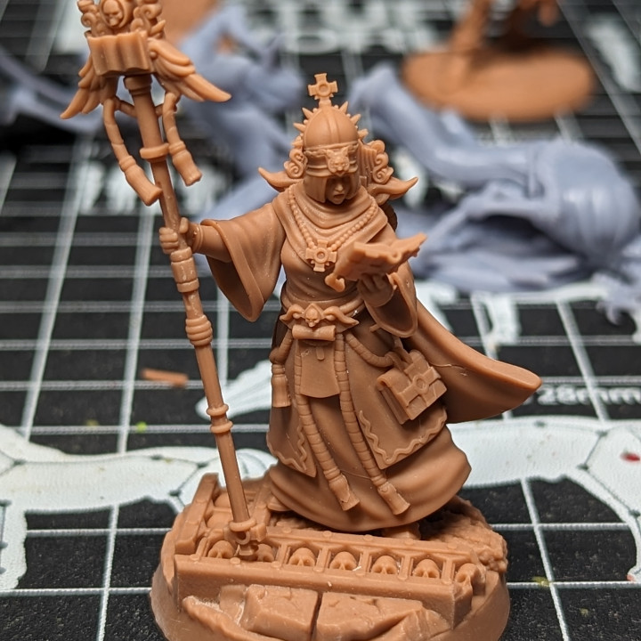 3D Print of Novice Sister (Witch) - Blessed Sisters by patrikb