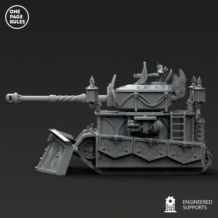 3D Printable Battle Tank - Blessed Sisters by One Page Rules