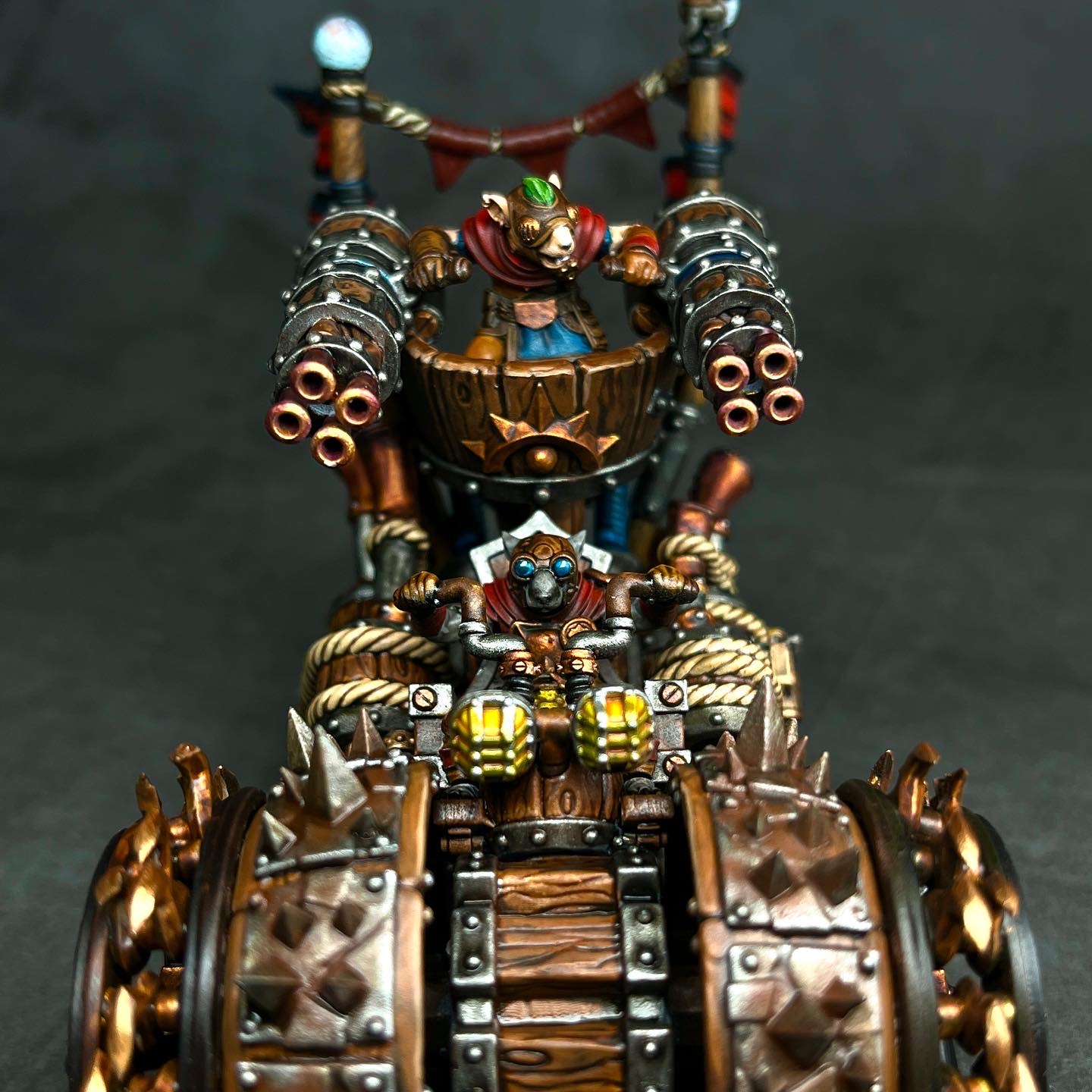 3D Printable Great Death Roller - Ratmen by One Page Rules