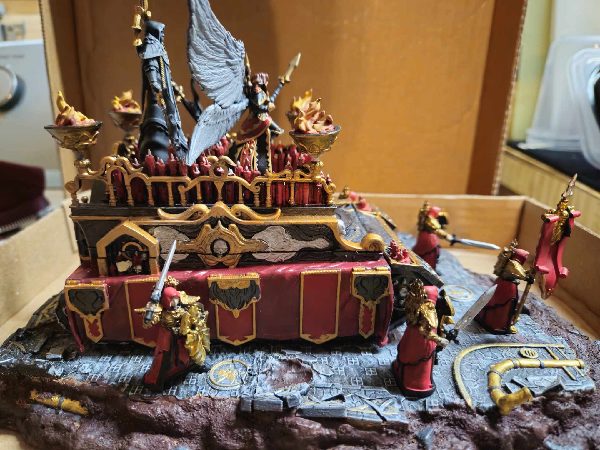 3D Printable Procession Altar - Blessed Sisters by One Page Rules