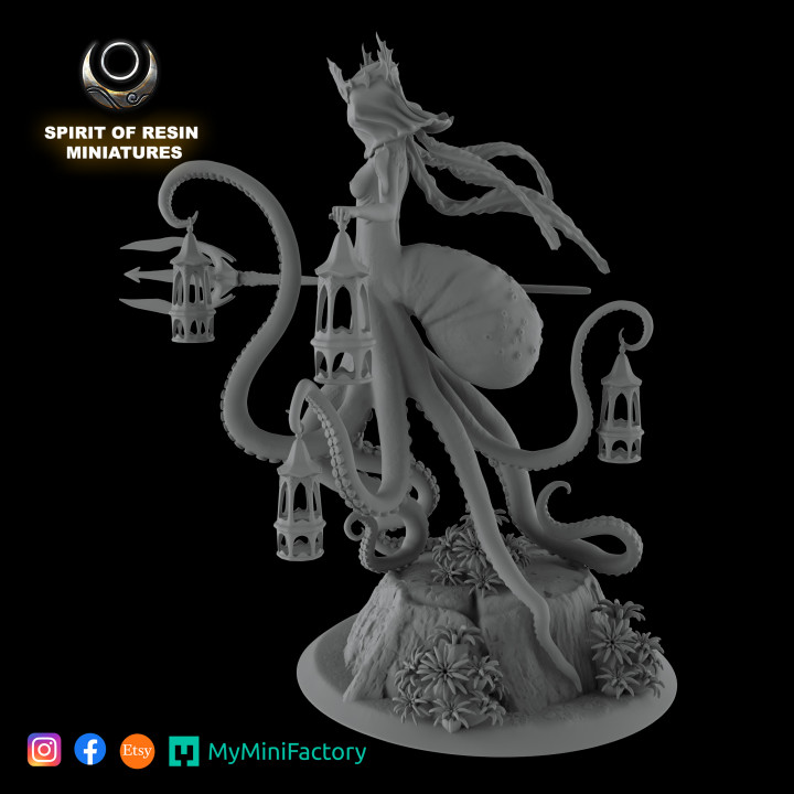 3D Printable Abyss Queen by SOR3D
