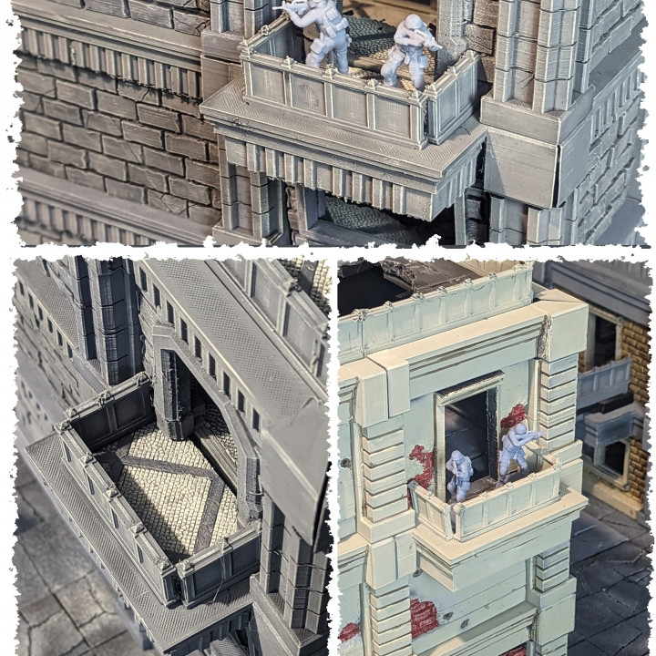 3D Printable 3D Printable Modular City | 6" x 6" Tiles by Evolved ...