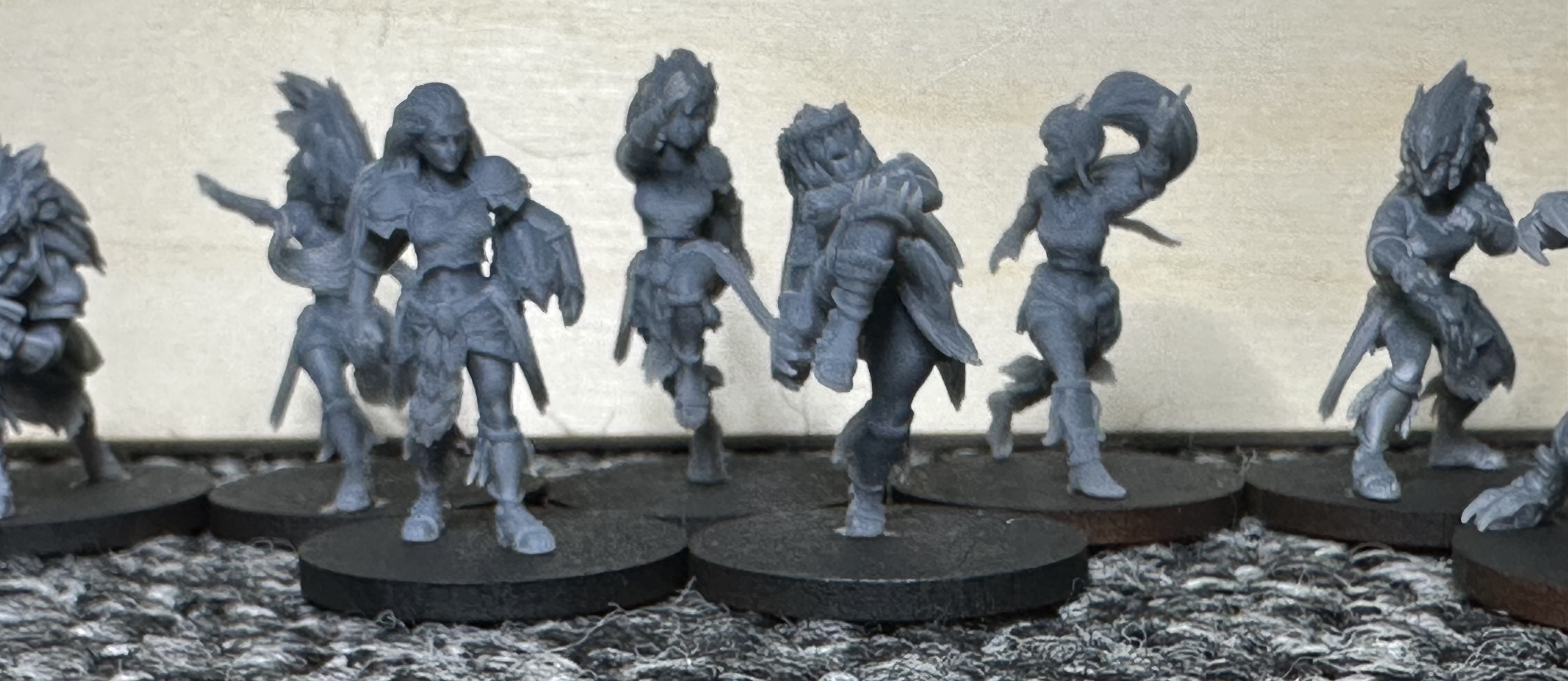 3D Printable Huntresses (Aztec Style) - Amazons - UGNI - Fantasy ...
