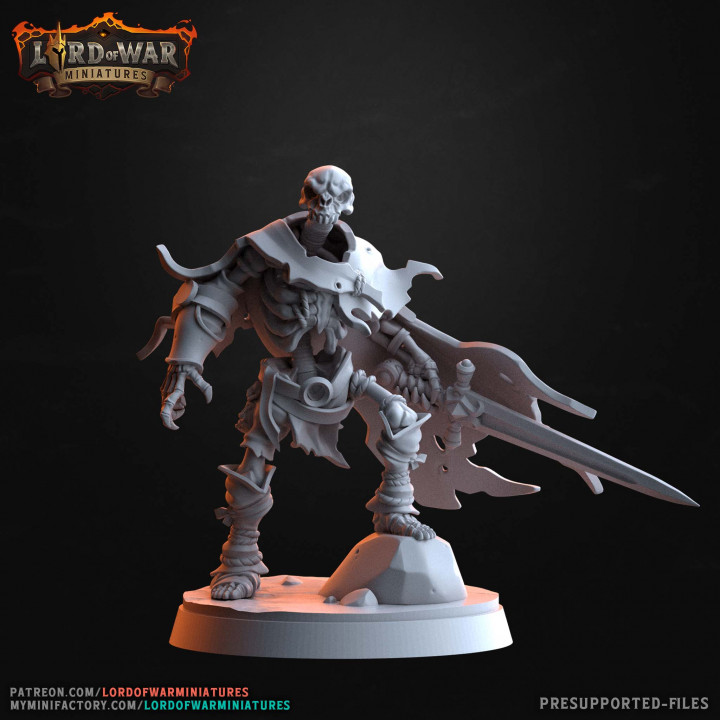 3D Printable Undead Hero Pack Bundle - Presupported by Lord of War ...