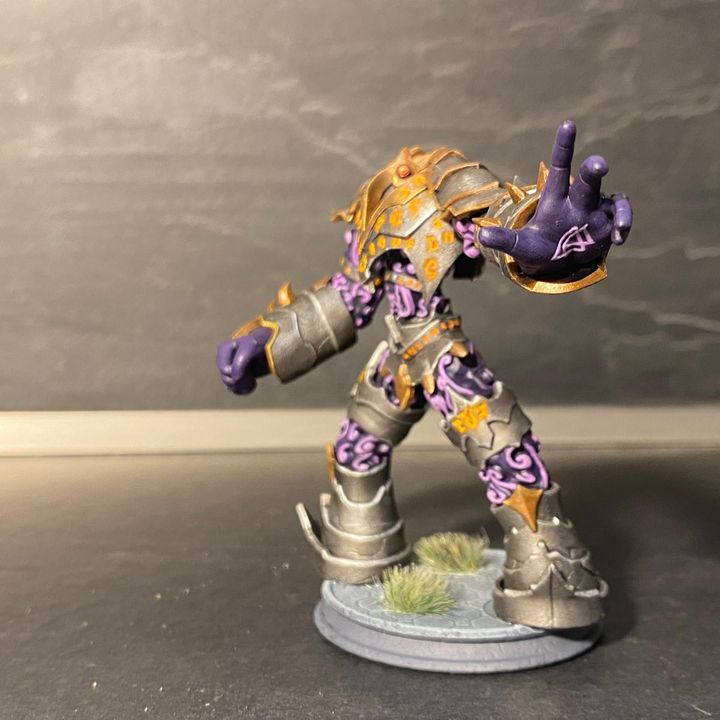 3D Print of Vanguard Arcane Golem - Orodvylian by Pepito06