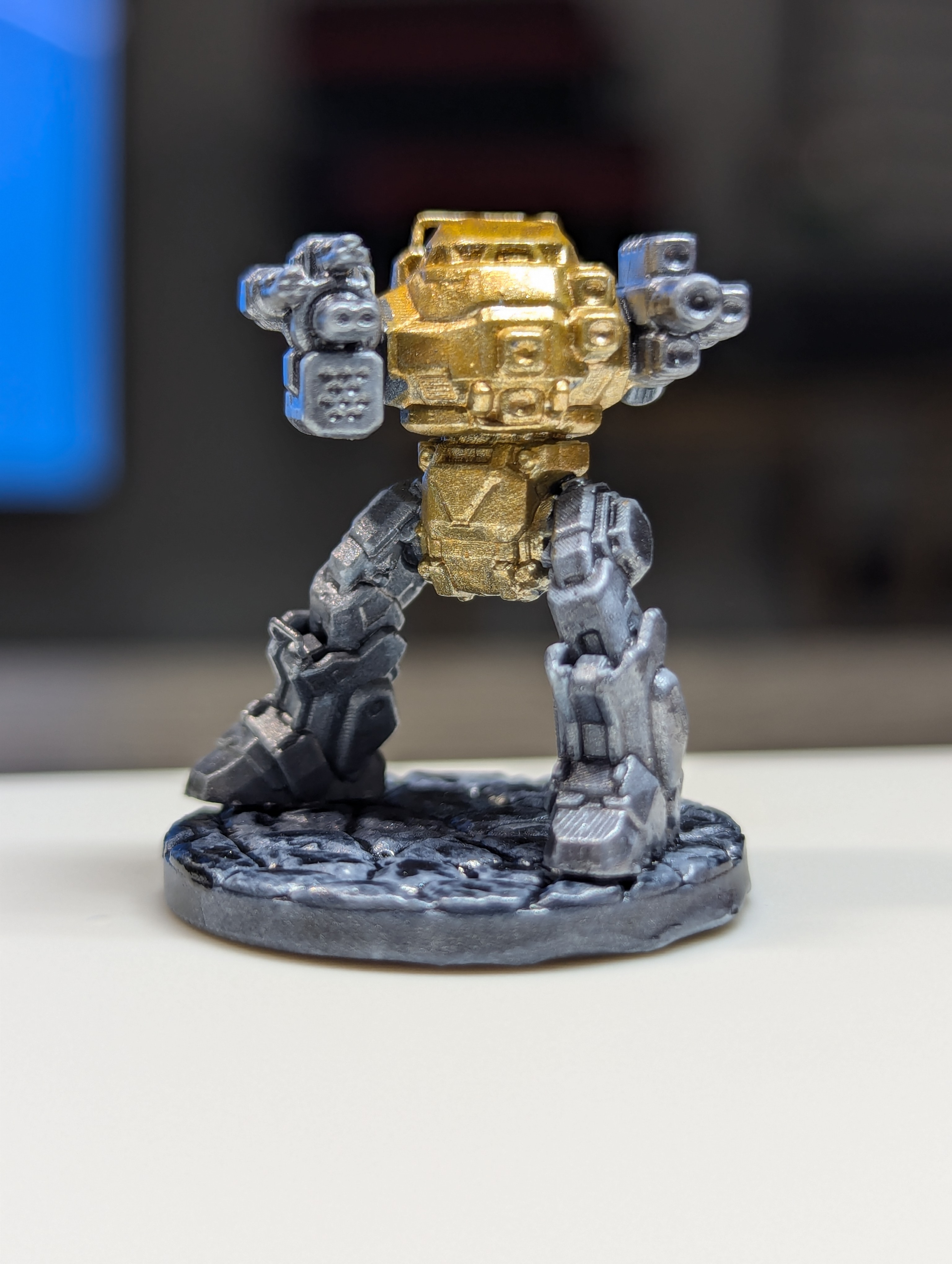 3D Printable Urbanmech UM-D4KK4 for Battletech by Matt Mason