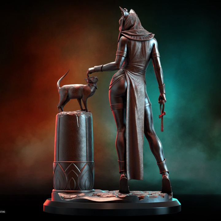 3D Printable Bastet - Full May 2023 Release by Ritual Design