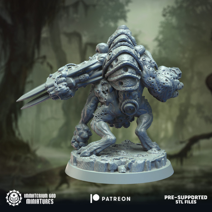3D Printable Dreadlord by Immaterium God Miniatures