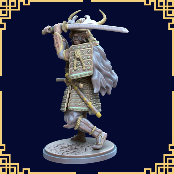 3D Printable Samurai Warriors Pack by MiniaturesCraze