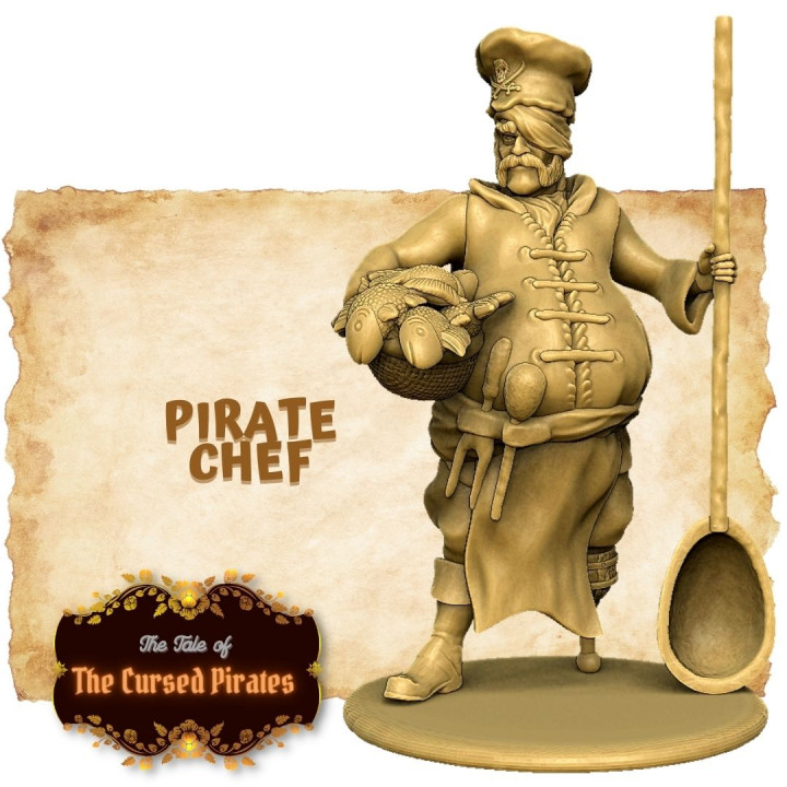 3D Printable Pirate Crew by MiniaturesCraze