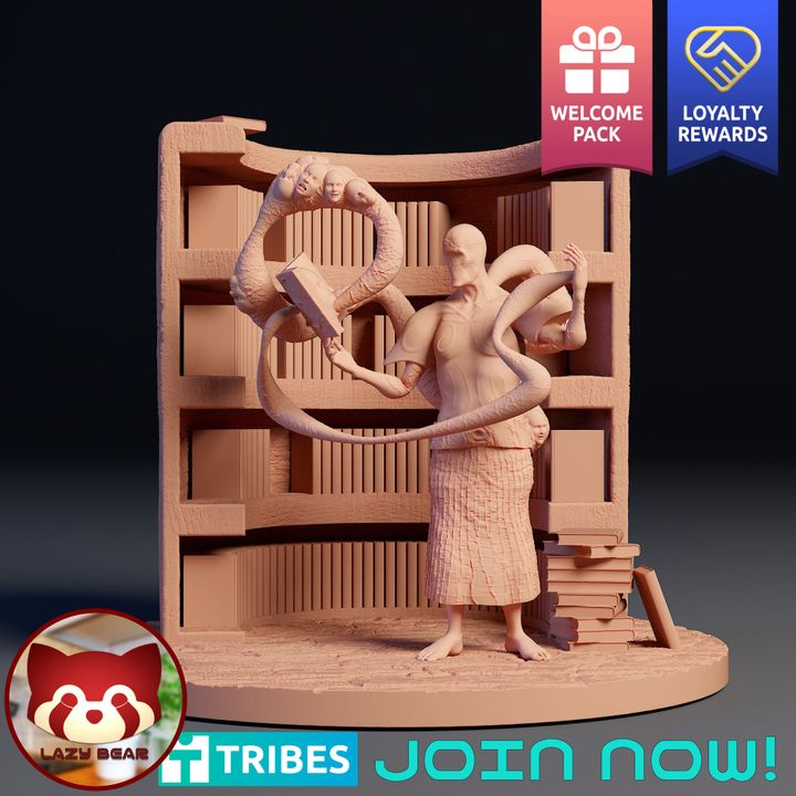 3D Printable Dantalion The Great Duke of Hell by Lazy Bear