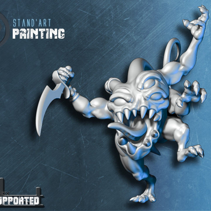 3D Printable Nightmares by Stand'Art Painting