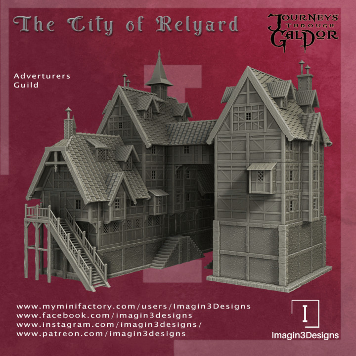 3D Printable Adventurer's Guild by Imagin3Designs