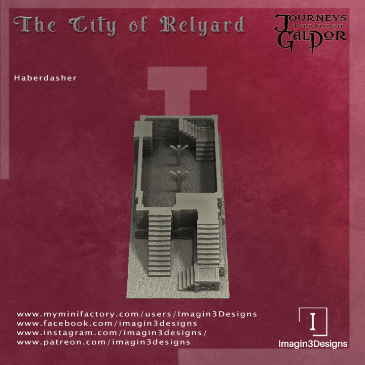 3D Printable Haberdasher by Imagin3Designs