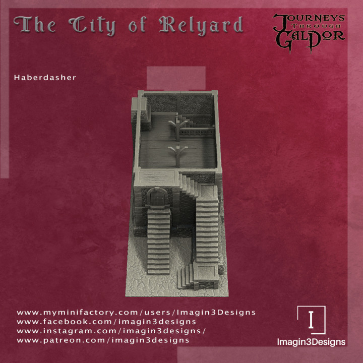 3D Printable Haberdasher by Imagin3Designs