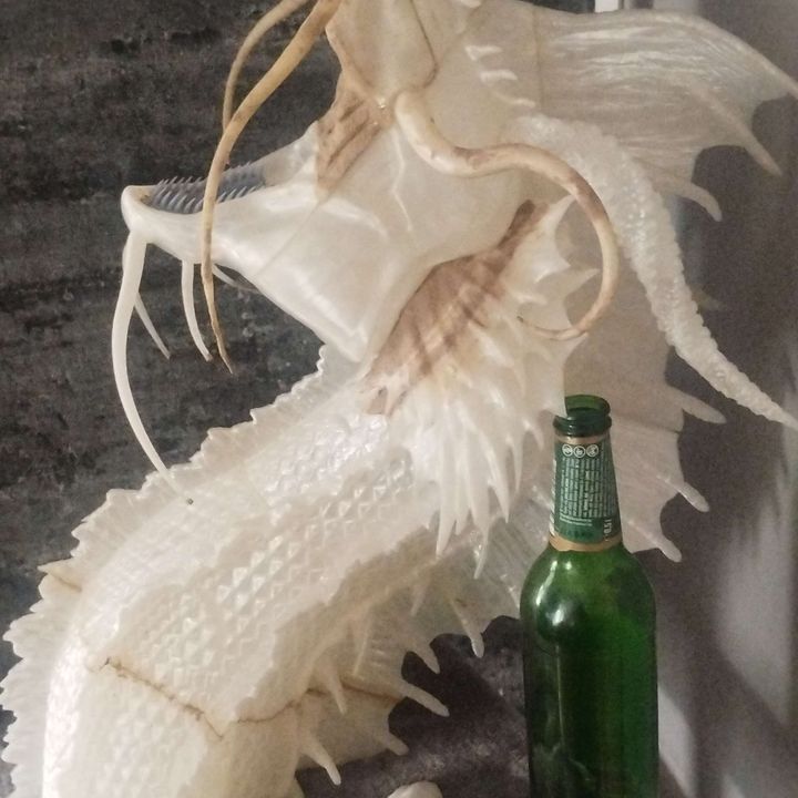 3D Print of Pisces Zodiac Dragon by martinpejchar