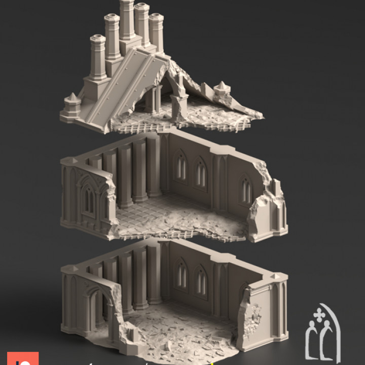 3D Printable The Desolation of Emerita. 3D Printing Designs Bundle ...