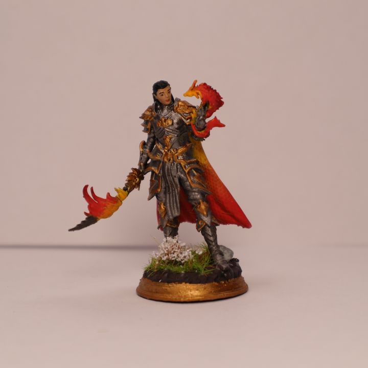 3D Print of High Elf Spellblade - Vyndira by Batmansdarkgame