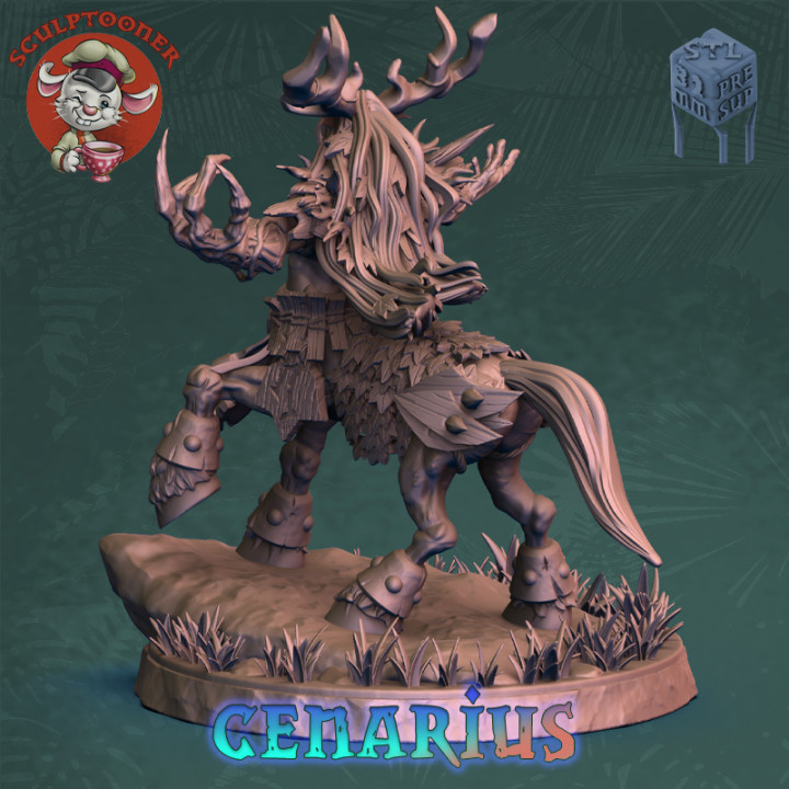 3D Printable Cenarius - Warcraft Lord of Forest Warcraft Warcraft by ...