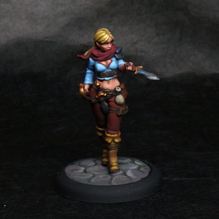 3D Print of Female Bandit Dagger by doctorfaust1