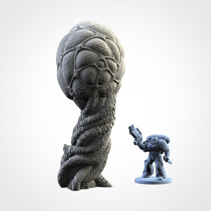 3D Printable ALIEN PLANTS by Txarli Factory