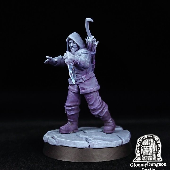 3D Print of Bandit Ranger von GloomyDungeonStudio