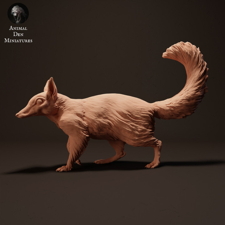 3D Printable Numbat by Animal Den Miniatures