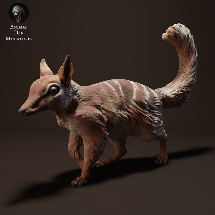 3D Printable Numbat by Animal Den Miniatures