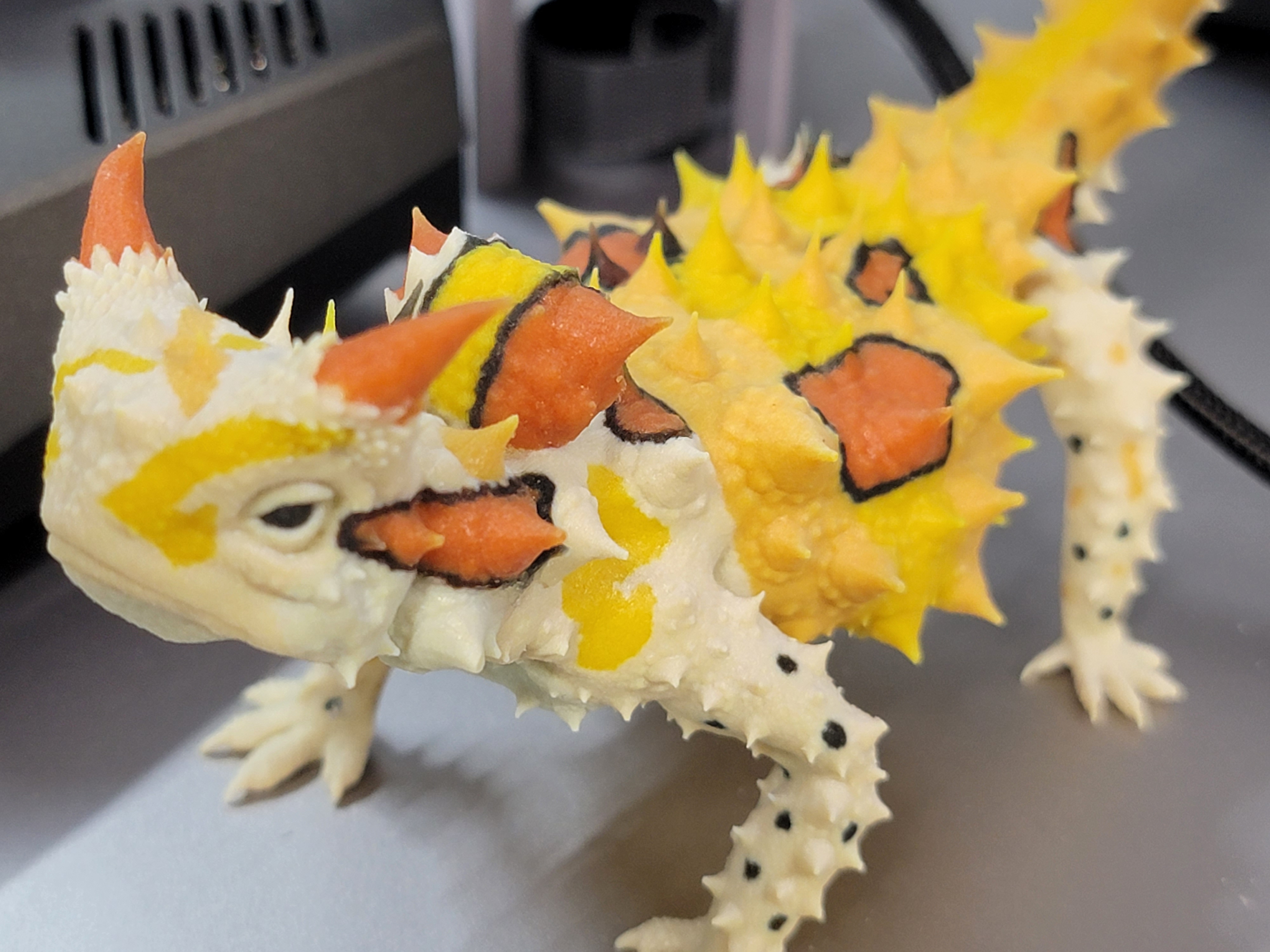 3D Printable Thorny Devil by Animal Den Miniatures